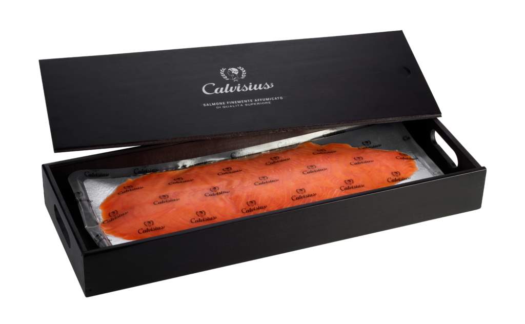 Salmone Scozzese Fettalunga in Scatola Regalo - Calvisius